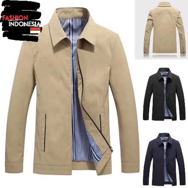 Jual JAKET PRIA JAKET KANTOR/ JAKET TAHAN ANGIN / JAKET IMPORT / JAKET ...