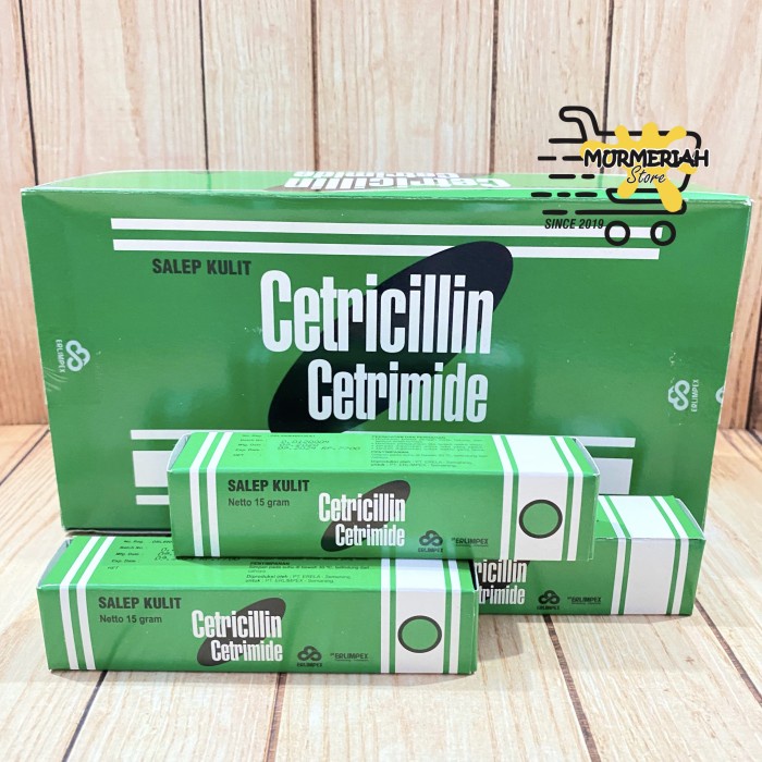 Jual CETRICILLIN(Cetrimide) Salep Luka Bakar, Luka Ringan & Dermatitis ...