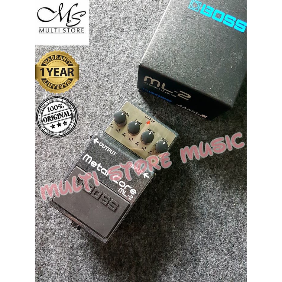 Jual Boss Metal Core ML2 - ML 2 - GARANSI 1 TAHUN | Shopee Indonesia