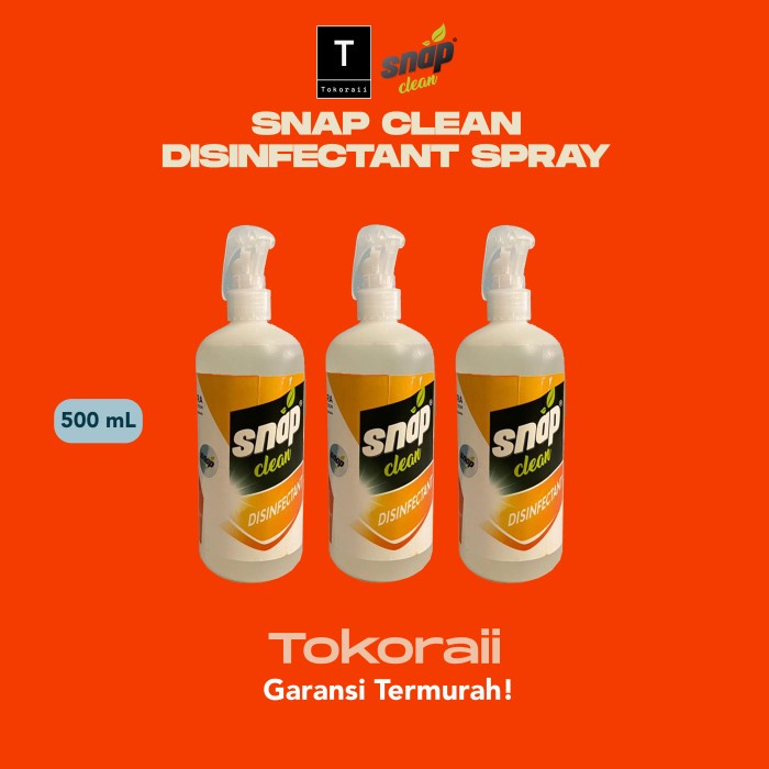 Jual Cleaner-Contact- Disinfectant Spray Snap Clean 500Ml -Contact ...