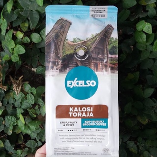 Jual kopi EXCELSO KALOSI TORAJA 200gr bubuk kopi excelso kalosi toraja ...