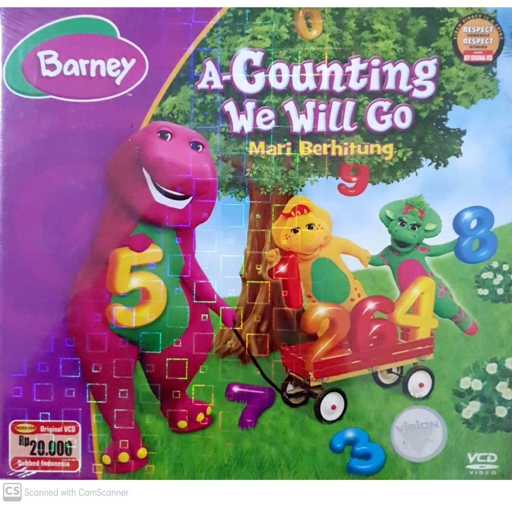 Jual Barney A Counting We Will Go VCD Original Shopee Indonesia