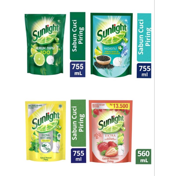 Jual Sunlight 755ml | 650ml | Sunlight Korean Strawberry 560ml | Shopee ...