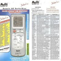 Jual Remot AC Multi Joker Untuk Segala Merk AC multi RM99+ID | Shopee ...