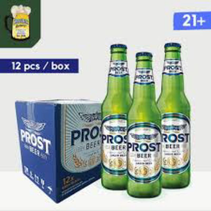 Jual beer prost lager 620ml | Shopee Indonesia