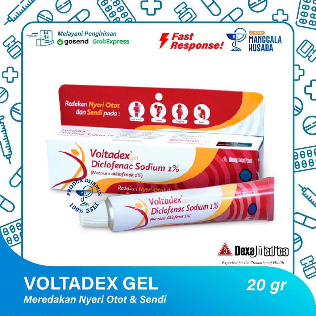 Jual VOLTADEX GEL PEREDA NYERI OTOT DAN SENDI 20 GR | Shopee Indonesia