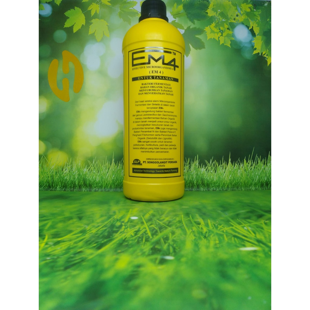 Jual EM4 Tanaman Penyubur Tumbuhan dan Penyehat Tanah | Shopee Indonesia