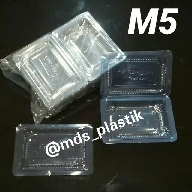 Jual M5 MIKA KUE KECIL @100 PCS / MIKA MAKANAN / MIKA KOTAK | Shopee ...