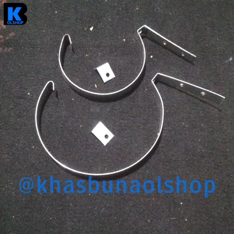 Jual gantungan talang/klem talang setengah lingkaran 6 inch, 8 inch ...