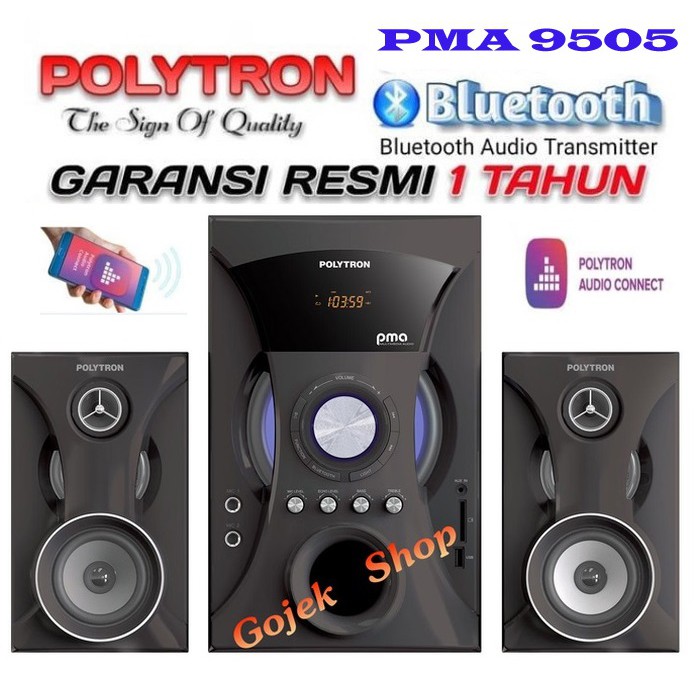 Jual Speaker Aktif Polytron PMA 9505 / PMA 9525 Bluetooth + Radio ...