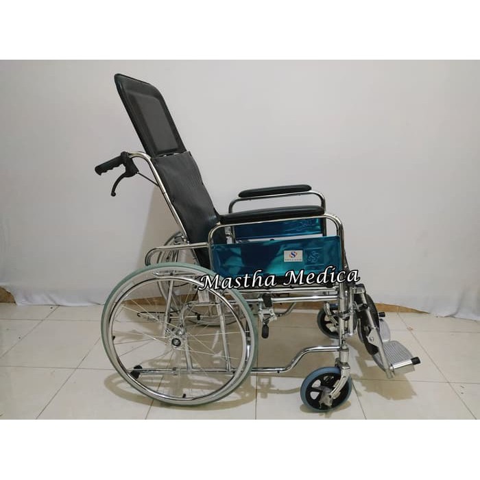 Jual Kursi Roda 3in1 (Tempat tidur + BAB + Kaki Selonjor) Sella KY ...
