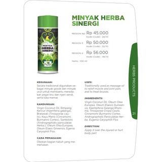 MINYAK HERBA SINERGI MHS MINYAK BUT-BUT HERBAL ALAMI HNI HPAI | Shopee ...