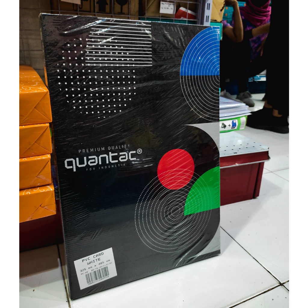 Jual BAHAN PVC ID CARD QUANTAC LASER A3+ | Shopee Indonesia