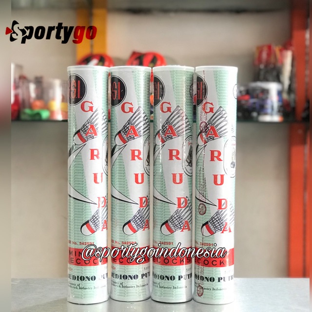 Jual Shuttle Cock / Kok Bulu Tangkis - Badminton GARUDA HIJAU BUDIONO ...