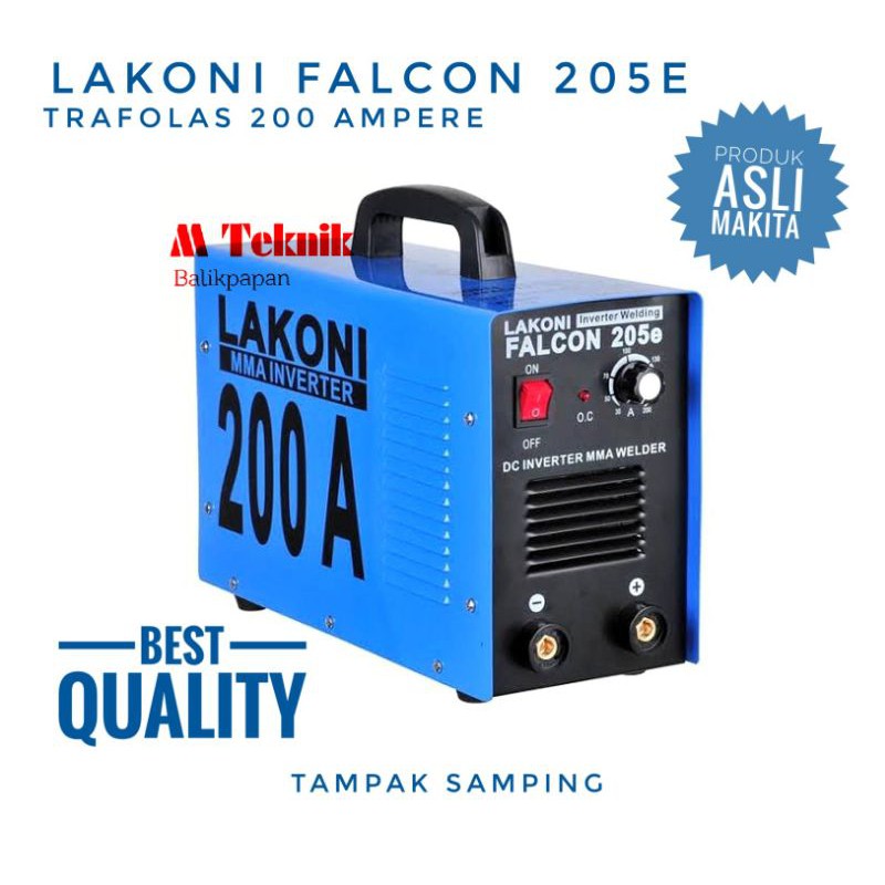 Jual Trafo las 200 A Lakoni Falcon 205E Inverter trafolas falcon 205 e | Shopee Indonesia