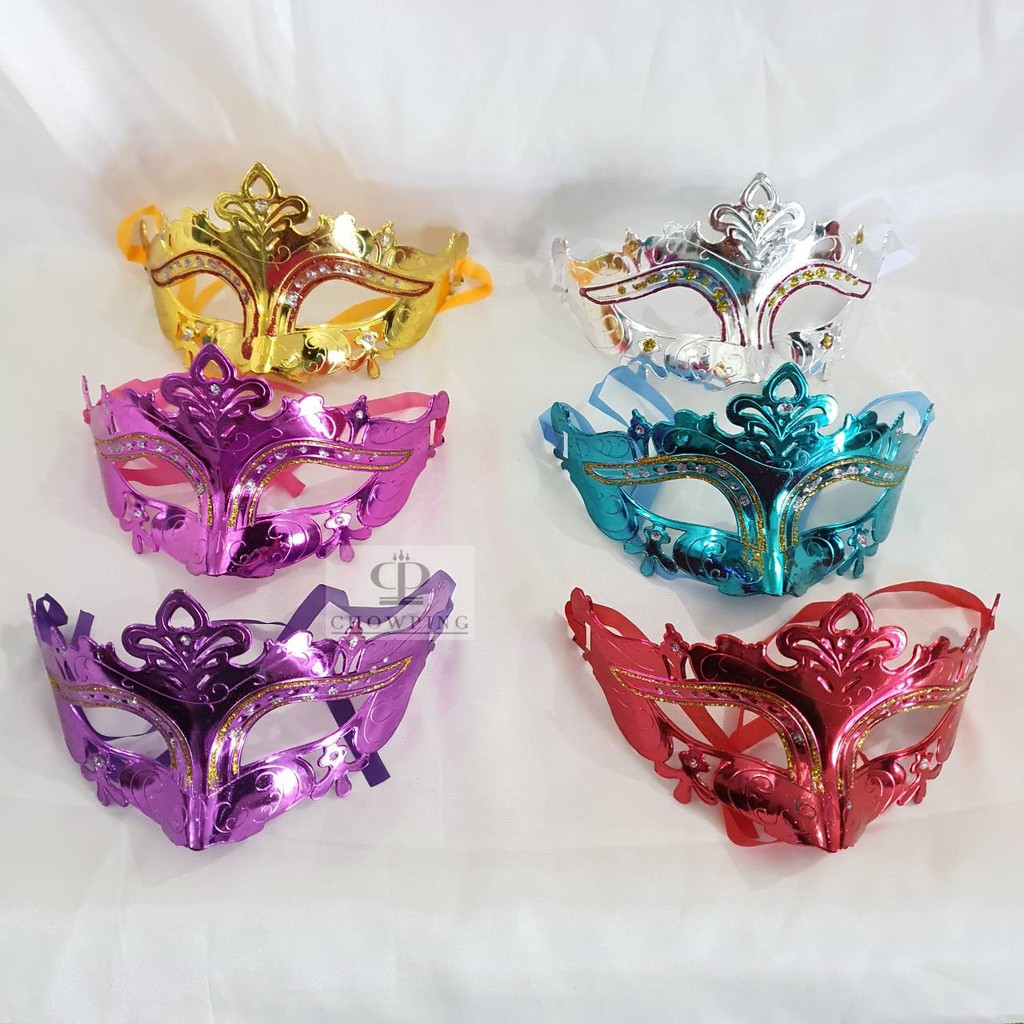Jual Topeng Pesta / Party Mask Masquerade / Topeng Wajah Glitter ...