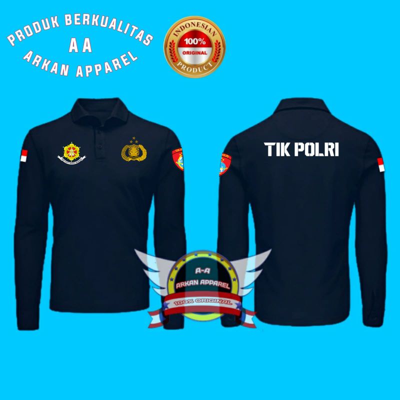 Jual KAOS KERAH DIV TIK POLRI KAOS POLO SHIRT DIVISI TEKNOLOGI ...