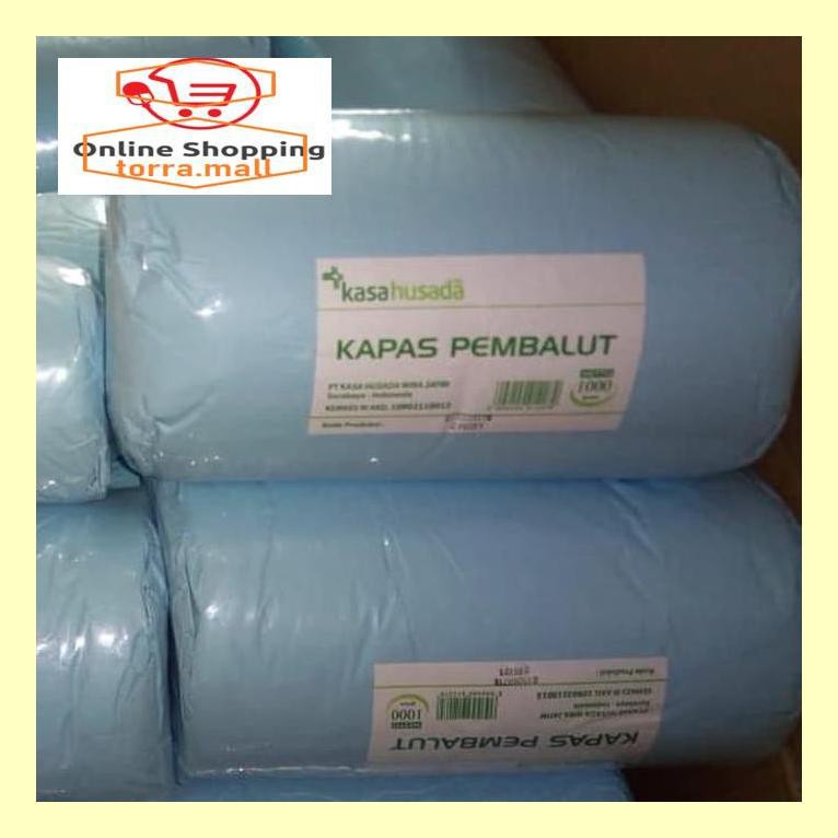 Jual Rrry54Io Kapas Gulung Husada Roll 1000 Gram Kapas Terbaik Untuk ...