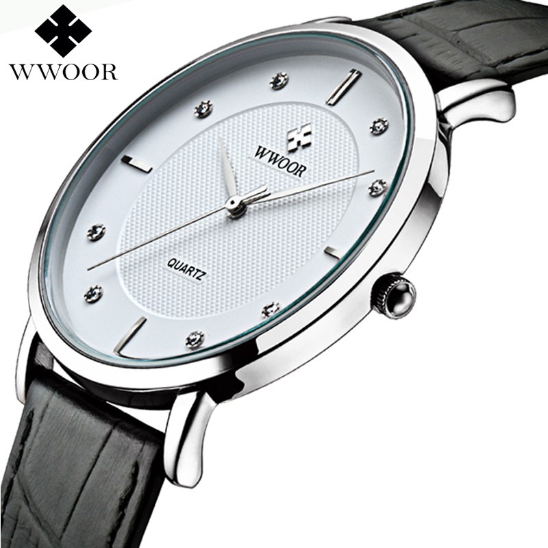 Jual Jam Tangan Fahion klasik pria Original Wwoor 8811 Gaya Simple Tali ...