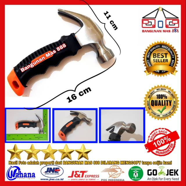 Jual PALU TUKANG MINI NEVADA - PALU MINI - PALU KAMBING - MARTIL BESI ...