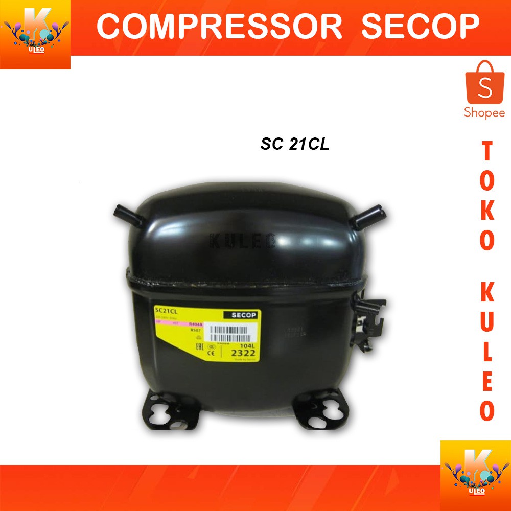 Jual Compressor SECOP SC 21CL - Kompresor secop sc21cl | Shopee Indonesia