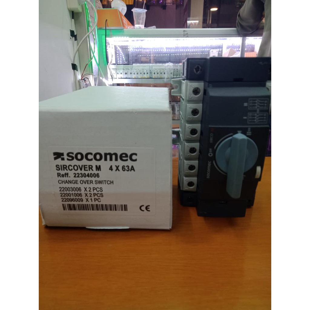 Jual Socomec Sirco M 4P 63A COS / Change Over Switch / Omsakelar / Omsaklar | Shopee Indonesia