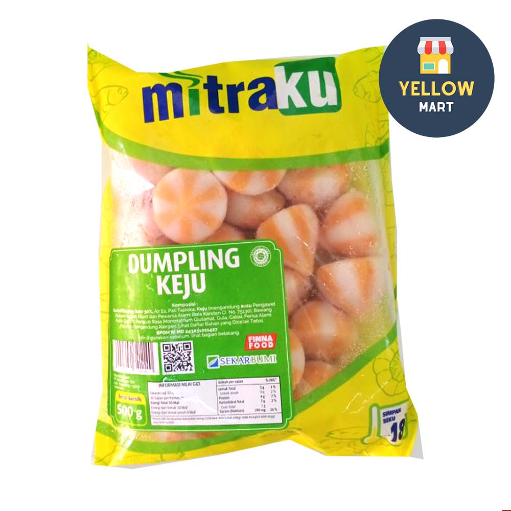 Jual Mitraku Dumpling Keju Cheese 500 Gram (FROZEN FOOD BANDUNG ...