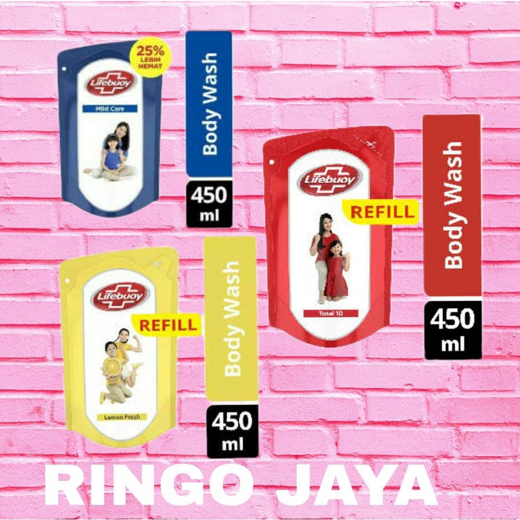Jual Lifebuoy sabun cair ALL Varian//ukuran 450 ML Indonesia|Shopee ...
