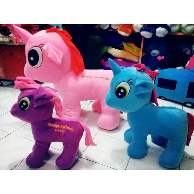Jual Kuda poni jumbo pink | Shopee Indonesia