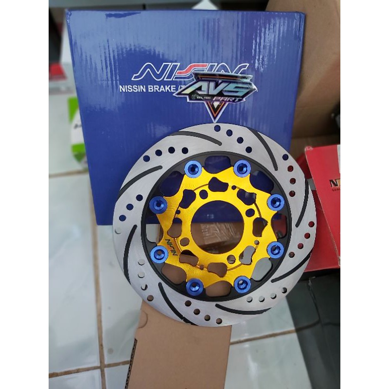 Jual Disc brake Piringan Cakram Nissin CNC Floating 8 220mm Beat Mio ...