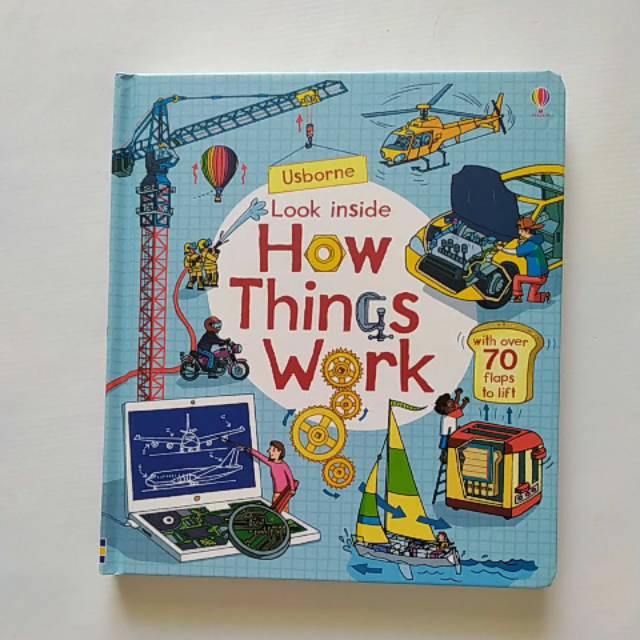 Jual Usborne - Look Inside How Things Work | Shopee Indonesia