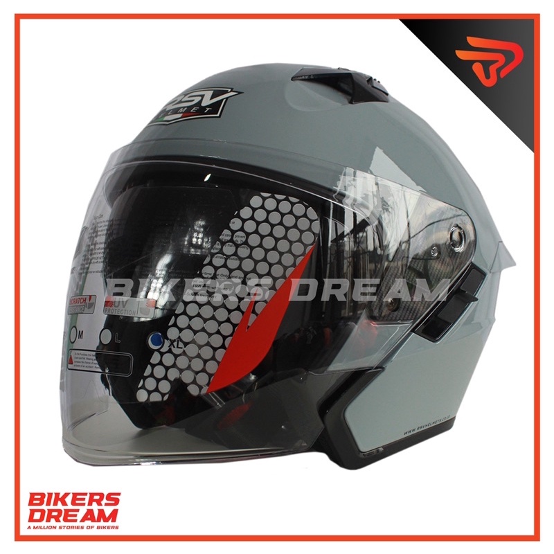 Jual HELM RSV SV300 MODERN GREY | Shopee Indonesia