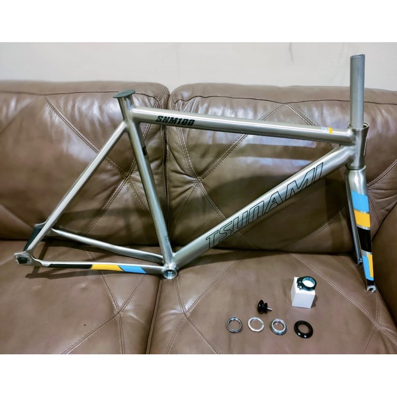 Jual Frame Sepeda Fixie Tsunami Bike SNM100 Alloy Indonesia|Shopee ...