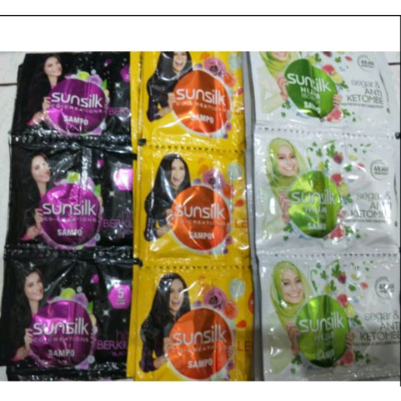 Jual Shampo Sunslik/Renceng Isi 12 Sachet | Shopee Indonesia