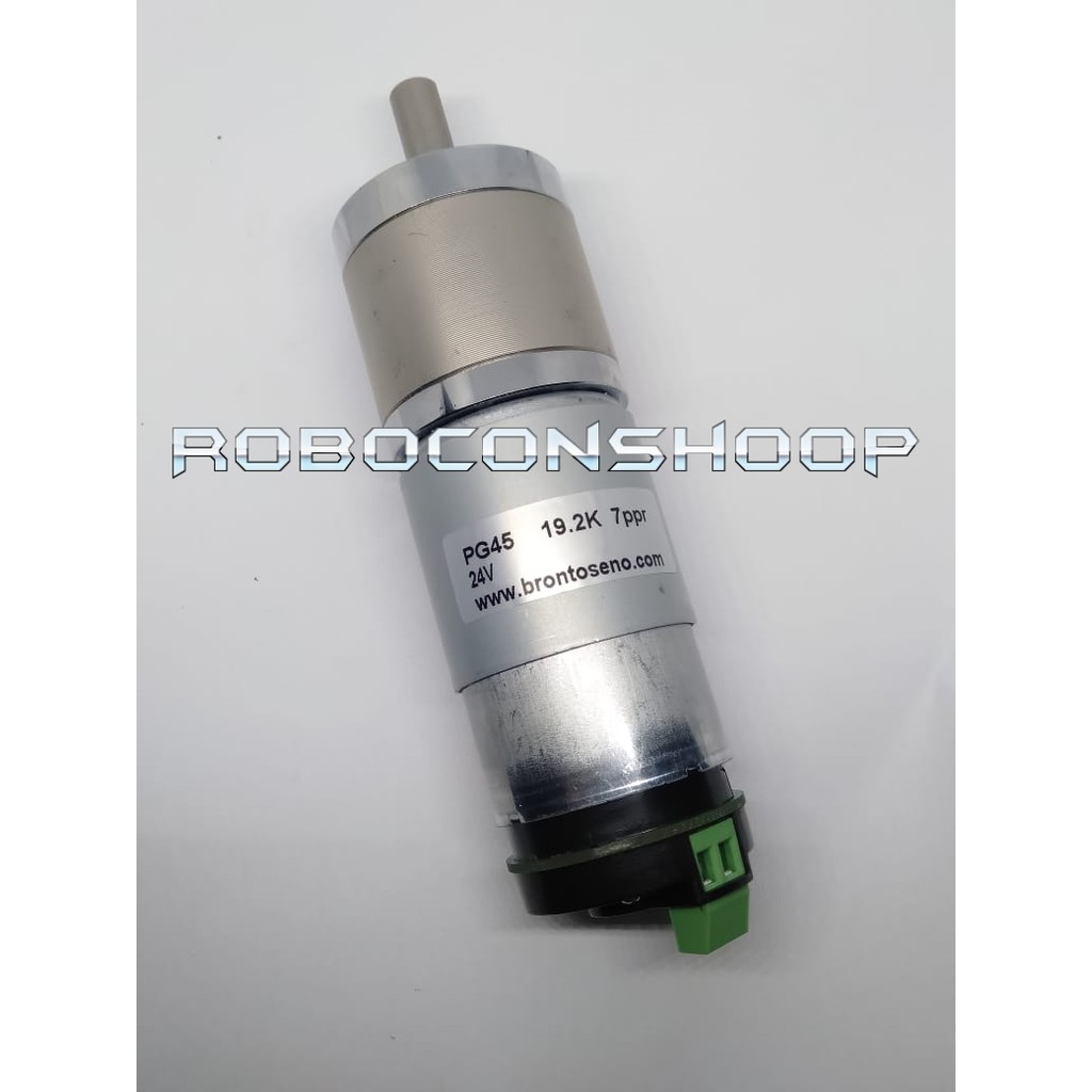Jual Motor DC PG45 500Rpm 25kgfcm 60W 7ppr encoder (19,2k) | Shopee ...