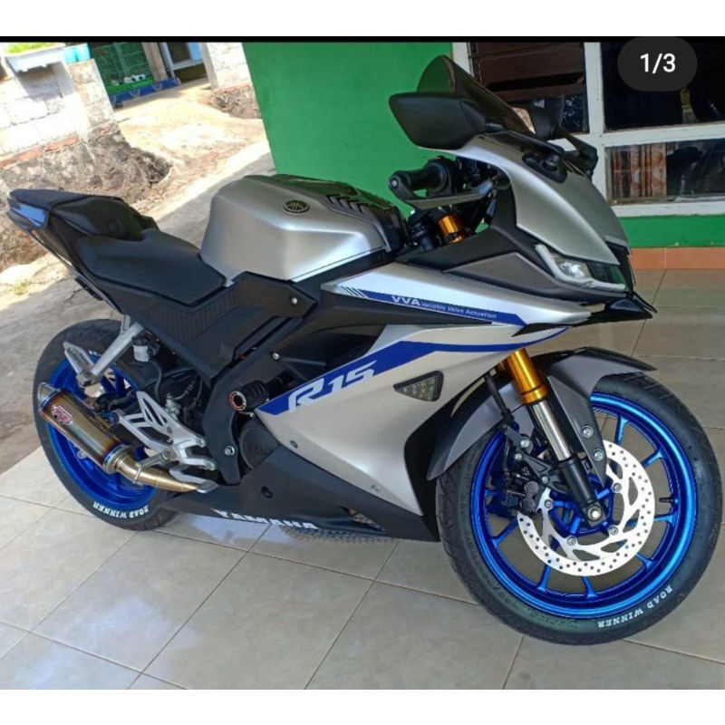 Jual STRIPING R15 V3 TRANSPARAN ( Bebas rubah warna / Nama ) II LIS ...