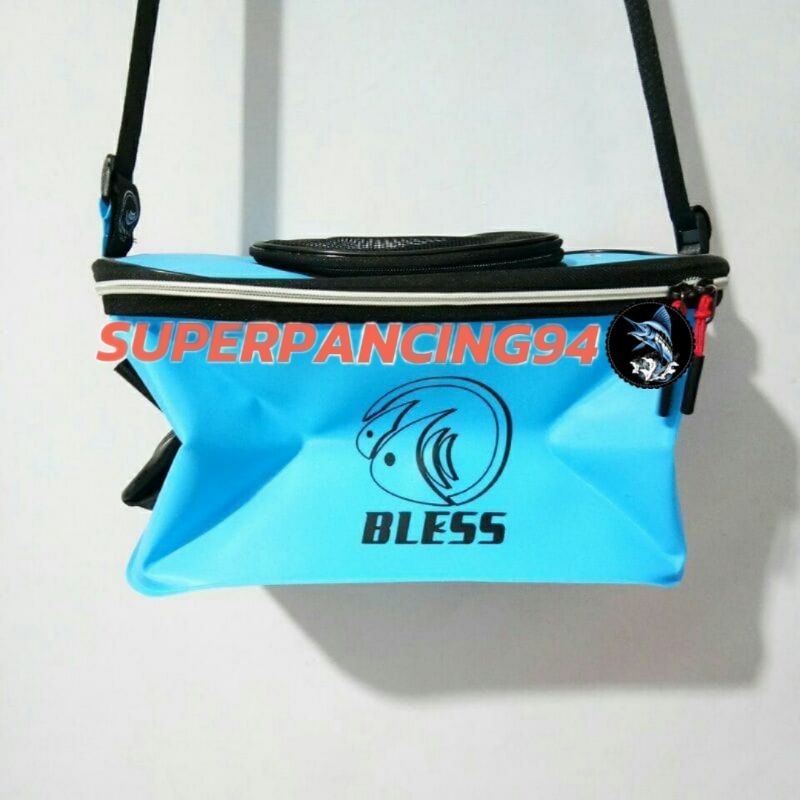 Jual Live Bait Bag Tempat Ikan Waterproof Bless / Axz (M) | Shopee ...