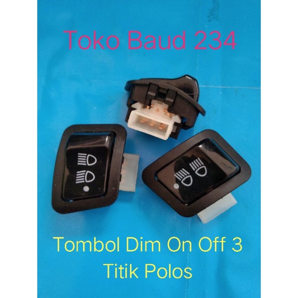 Jual Tombol Dim On Off 3 Titik Polos | Shopee Indonesia