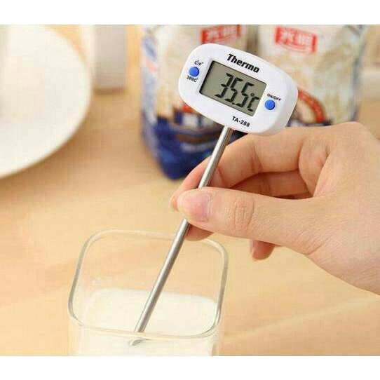 Jual SS Thermometer Digital TA-288 Putih/Termometer Masak TA-288 ...