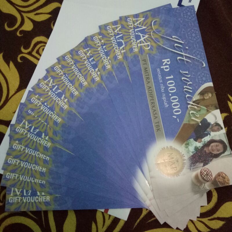 Jual Voucher MAP 100 RB Expired 31 Desember 2022 | Shopee Indonesia