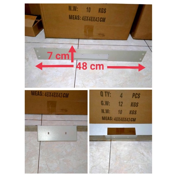 Jual Bracket rackmount 19" breket besi otb 6 core rack mount fiber ...