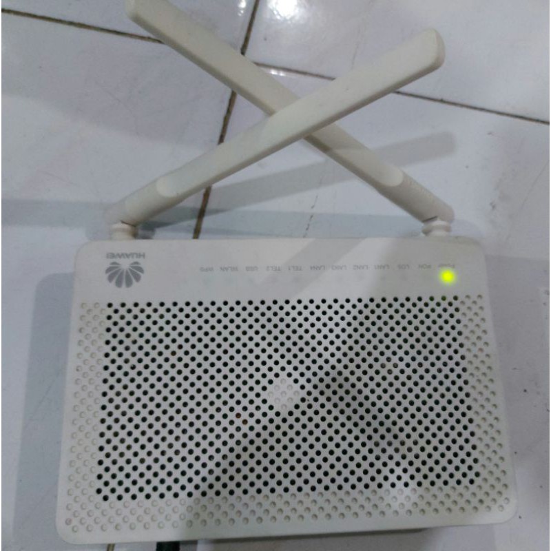 Jual Modem Router / Wireless Akses Point GPON ONT Huawei HG8245H5 + Adaptor | Shopee Indonesia