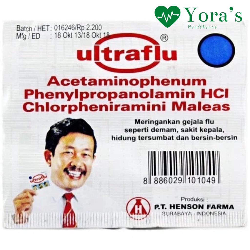 Jual Ultraflu Strip isi 4 Kaplet | Shopee Indonesia