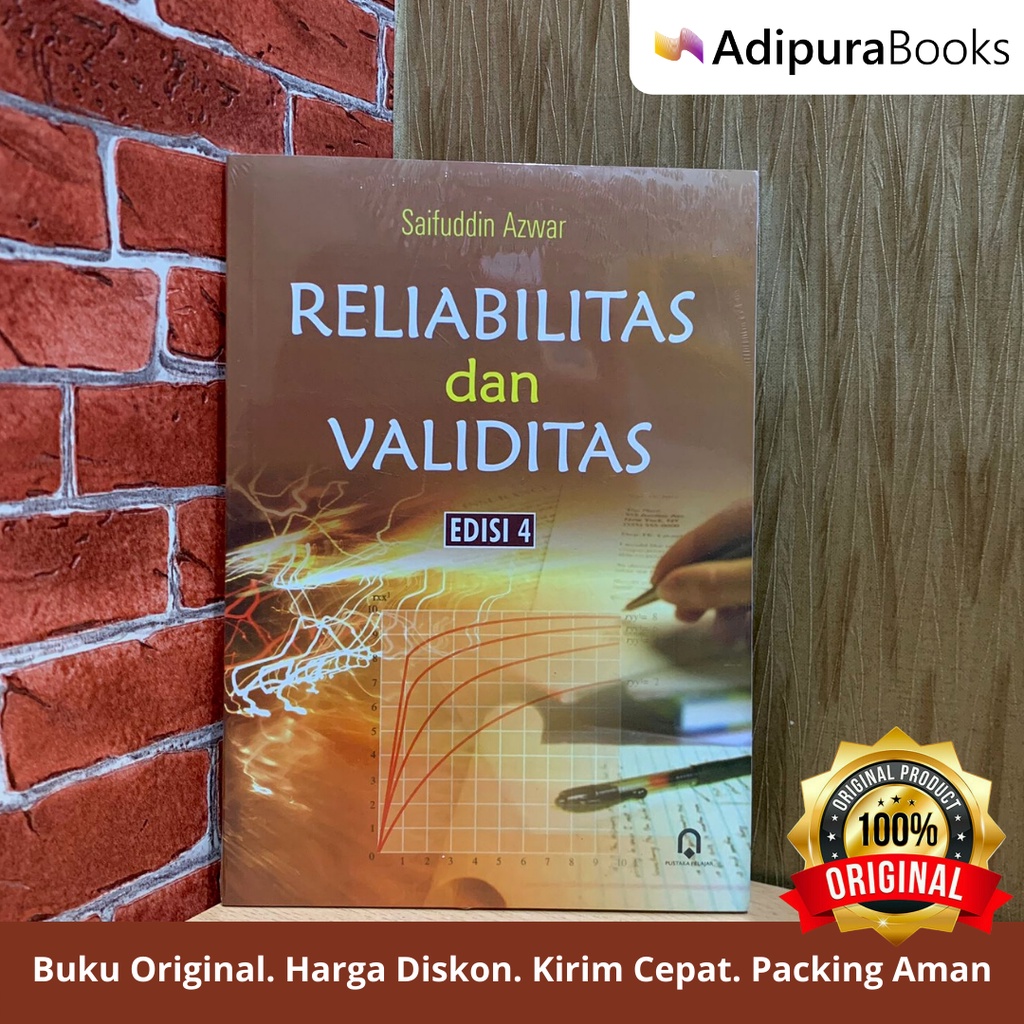 Jual Reliabilitas dan Validitas Edisi 4 - Saifudin Azwar ORIGINAL ...