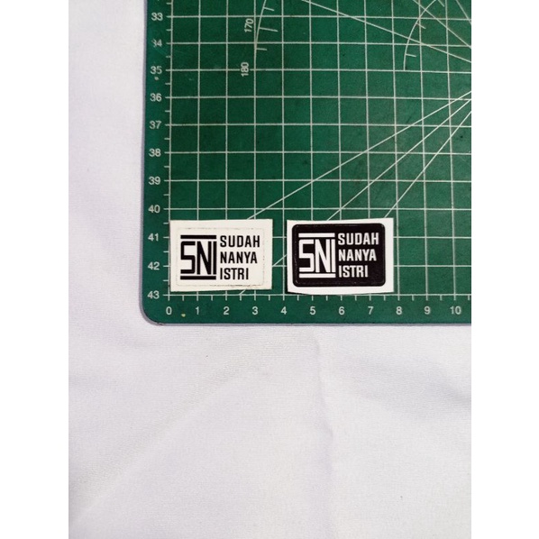Jual Stiker Helm SNI Sudah Nanya Istri | Shopee Indonesia