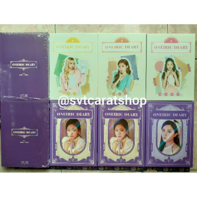 Jual IZONE ONEIRIC DIARY ALBUM ONLY OFFICIAL DIARY FANTASY 3D VER | Shopee Indonesia