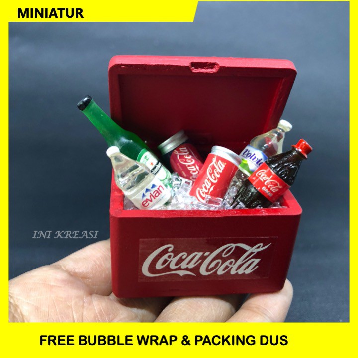 Jual MAGNET MINIATUR TEMPELAN KULKAS BOX COCA COLA | Shopee Indonesia