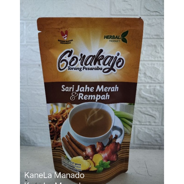 Jual Gorakajo | Saraba Manado - Sari Jahe dan Rempah | Shopee Indonesia