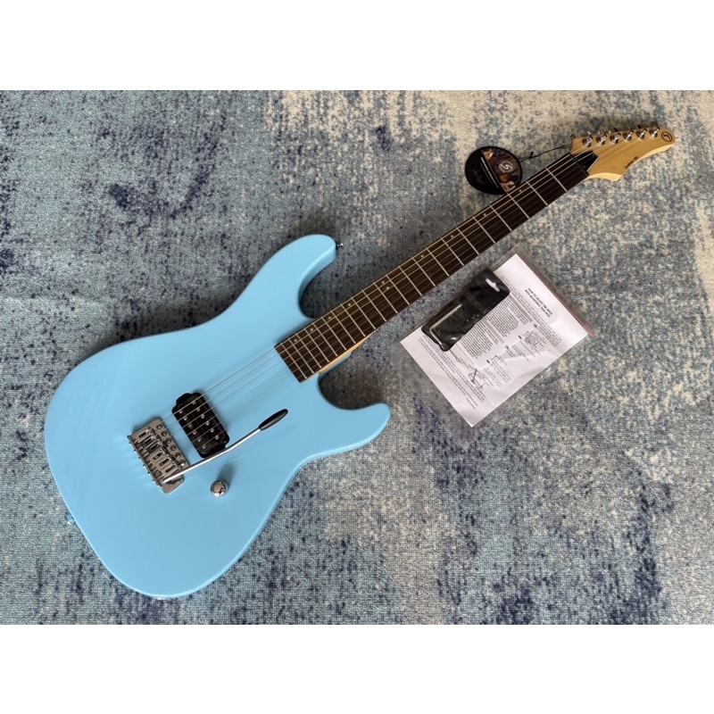 Jual Gitar Listrik/Elektrik Samick SS-51 Blue Color Original | Shopee ...