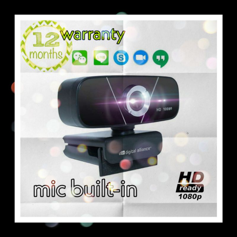 Jual WEBCAM LAPTOP /WEBCAM 1080 P UNTUK PC DAN LAPTOP (GARANSI 1 TAHUN ...